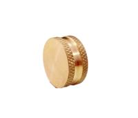 China Garden Pipe Lead Free Brass Fittings Hose Cap 3/4inch Round Head for sale