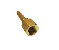 China 100mm Dive Brass Tube Fitting Welded For Pressure Gage for sale