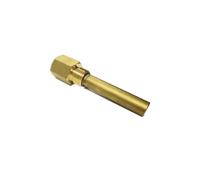 China 100mm Dive Brass Tube Fitting Welded For Pressure Gage for sale
