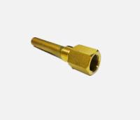 China 100mm Dive Brass Tube Fitting Welded For Pressure Gage for sale