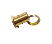 China CNC Brass Rain Barrel Spigot Kit 1/2 Inch With Bulkhead Fittings for sale
