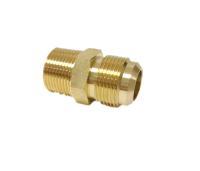 China 3/8 In. Flare X 3/8 In. MIP Brass Adapter Fitting CNC for sale
