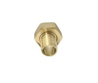 China Lead Free Brass 3/4 Inch GHT Thread 15.7mm Barb For Water Hose Using for sale