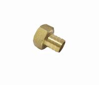 China Lead Free Brass 3/4 Inch GHT Thread 15.7mm Barb For Water Hose Using for sale