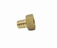China 13.5mm Barb 3/4 Inch GHT Thread With Black Gasket Lead Free Brass Fitting for sale