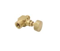 China 3/8 NPT Male X 3/8 NPT Female Brass Needle Valve High Pressure for sale