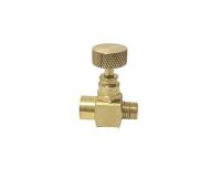 China High Pressure Brass Needle Valve 1/2 NPT Male X 1/2 NPT Female for sale