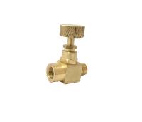 China High Pressure Brass Needle Valve 1/2 NPT Male X 1/2 NPT Female for sale