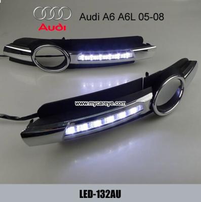 China Audi A6 LED Daytime Running Lights DRL 12V 24W High Brightness Auto Driving Daylight for sale