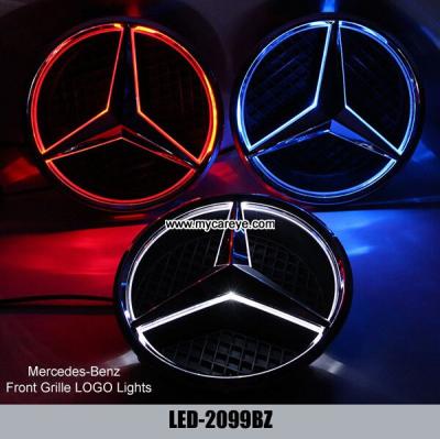 China Mercedes Benz CLS300 CLS350 CLS550 Front Grille LED Logo Light Decorative for sale