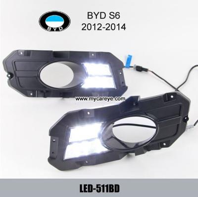 China BYD S6 LED Daytime Running Lights DRL Car Headlight Retrofit 12V 24W for sale