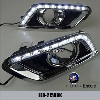 China LED Daytime Running Lights DRL for Buick Encore Fog Lamp Cover Case 12V for sale
