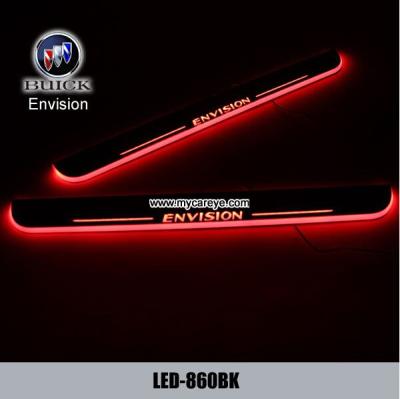 China Buick Envision LED Door Sill Plate Light Moving Scuff Pedal Lights 12V for sale