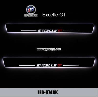 China Buick Excelle GT LED Car Door Sill Scuff Plate Side Step Pedal 4pcs 12V for sale