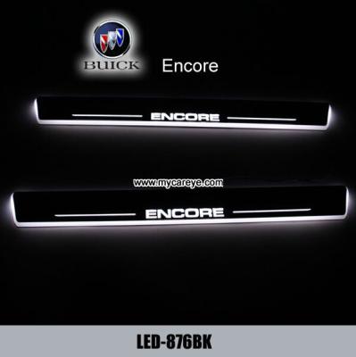 China Buick Encore LED Scuff Plate Door Sill Light Bar 12V Car Safety Welcome Lights for sale