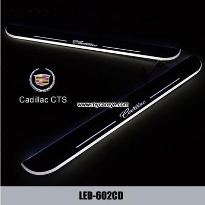 China CTS Led Moving Door sill Scuff Dynamic Welcome Pedal Lights for sale