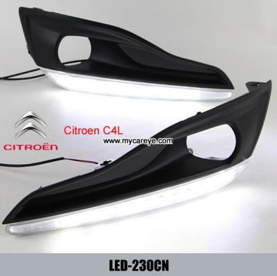 China Citroen C-Quatre C4 DRL LED Daytime Running Light 12V Car Headlight Parts for sale