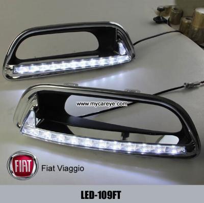 China Fiat Viaggio DRL LED Daytime Running Light 12V Car Exterior Daylight Lamp for sale