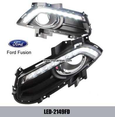 China Ford Fusion DRL LED Daytime Running Lights 12V 24W Car Exterior Light Kit for sale