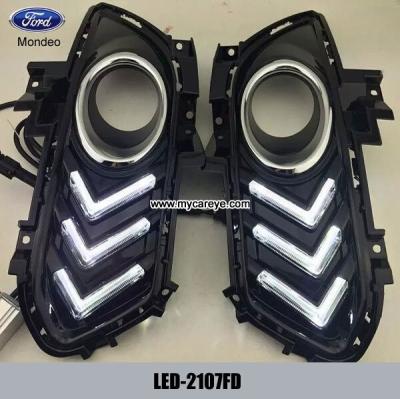 China Ford Mondeo DRL LED Daytime driving Lights daylight car light upgrade for sale