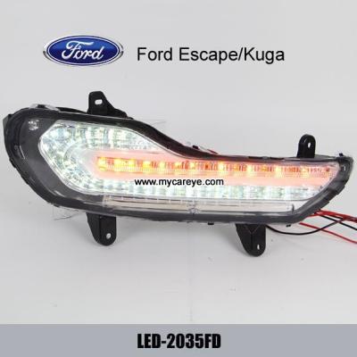 China Ford Escape Kuga LED Daytime Running Light DRL Turn Signal Aftermarket 12V for sale