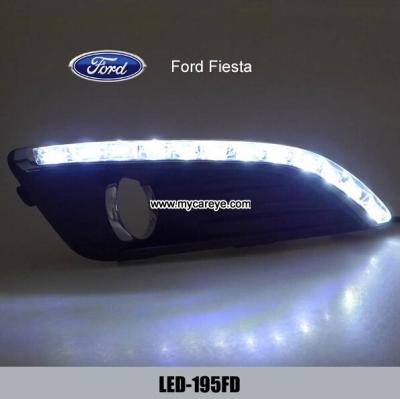China Ford Fiesta DRL LED Daylight Driving Light Auto Turn Signal 12V for sale
