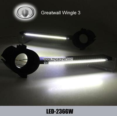 China Greatwall Wingle 3 DRL LED Daytime Running Lights 12V 24W Aftermarket Car Light for sale