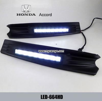 China Honda Accord DRL LED Daytime Running Lights 12V Automotive Light Kits for sale