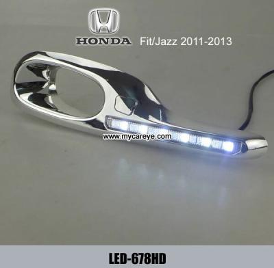 China Honda Fit 2011-2012 DRL LED Driving Lights 12V Car Exterior Auto Lamp for sale