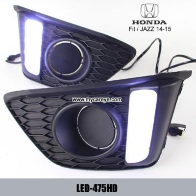 China Honda Fit Jazz DRL LED Daytime Running Lights 12V 24W Daylight Indicators for sale