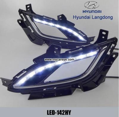 China Hyundai Langdong DRL LED Daytime Running Light Aftermarket Car Lights 12V 24W for sale
