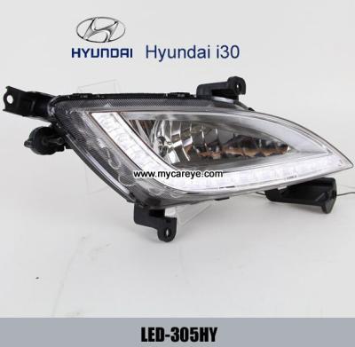 China HYUNDAI i30 DRL LED Daytime Running Lights 12V 24W Aftermarket Car Accessories for sale