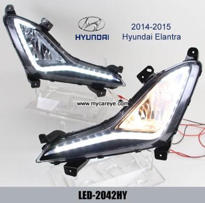 China Hyundai Elantra DRL LED Daytime Running Lights Front Car Daylight 12V for sale
