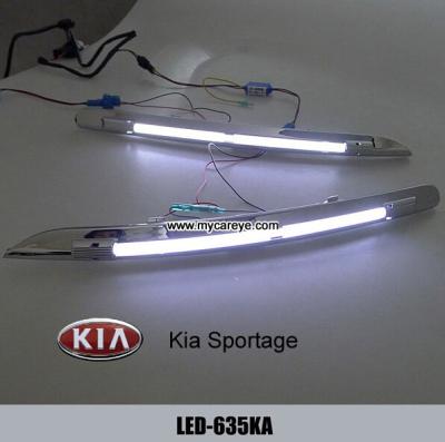 China KIA Sportage DRL LED Daytime Running Light Guide Automotive Light Kit 12V for sale