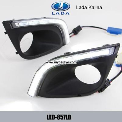 China Lada Kalina DRL LED Daytime Running Lights 12V Car Exterior Daylight for sale