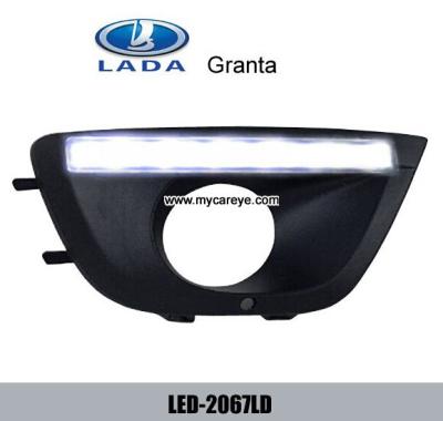 China Lada Granta DRL LED Daytime Running Lights 12V Car LED Light Bar for sale