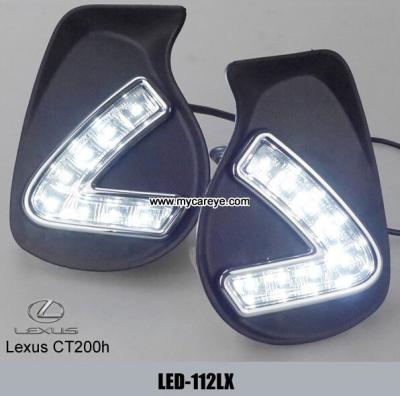 China Lexus CT200h DRL LED Daytime Running Lights Front Bumper 12V Car Daylight for sale