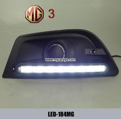 China MG 3 DRL LED Daytime Running Lights 12V 24W Car Auto Driving Light for sale