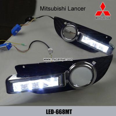 China Mitsubishi Lancer DRL LED Daytime Running Lights 12V Car Light Manufacturer for sale