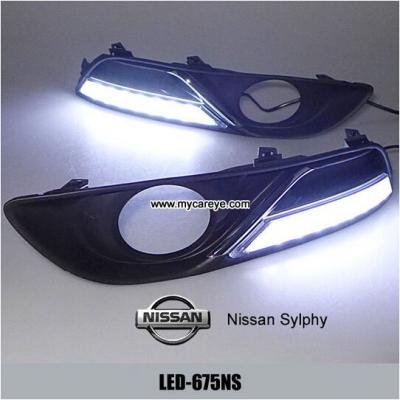 China Nissan Sylphy DRL LED Daytime Running Light 12V Car Exterior Auto Lamp for sale