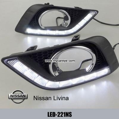 China Nissan Livina DRL LED Daytime Running Lights 12V Waterproof Auto Lamp Kit for sale