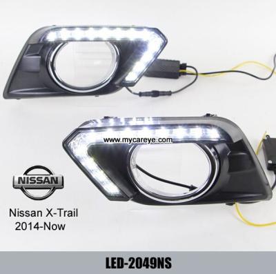 China Nissan X-Trail DRL LED Daytime Running Lights Turn Signal Indicators 12V for sale