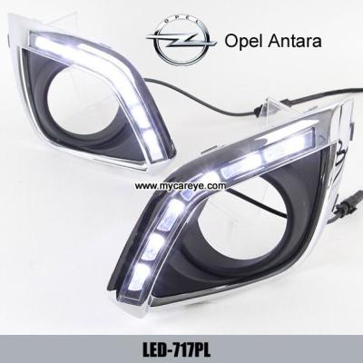 China Opel Antara DRL LED Daytime Running Light 12V Car LED Lights Units Upgrade for sale