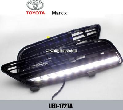 China Toyota Mark X 2010-2013 DRL LED Daytime Running Lights 12V Driving Daylight for sale