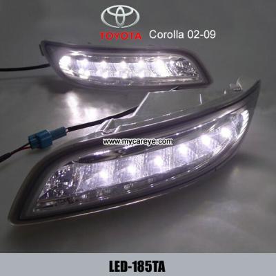 China Toyota Corolla DRL LED Daytime Running Lights Kit 12V Car Driving Daylight for sale