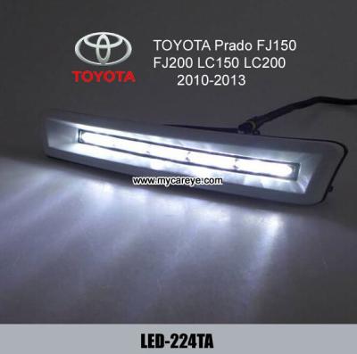 China Toyota Prado FJ150 LC150 LED Daytime Running Lights DRL 12V Car Daylight for sale