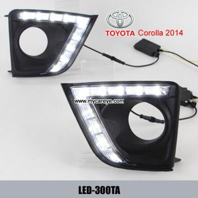 China Toyota Corolla DRL LED Daytime Running Lights auto light replacements for sale