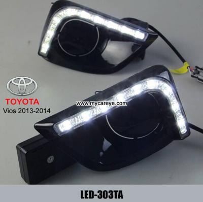 China Toyota Vios 2013-2014 DRL LED Daytime Running Lights 12V 24W Auto Lamp Kit for sale