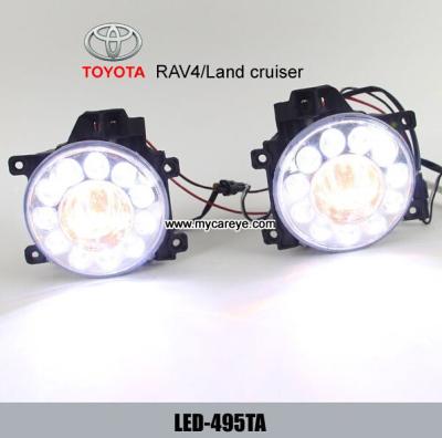 China Toyota RAV4 Land Cruiser DRL LED Daytime Running Lights 12V Car Light Supplier for sale
