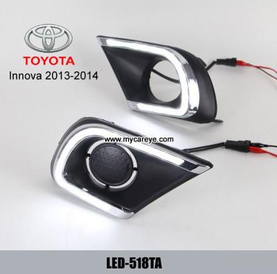 China Toyota Innova DRL LED Daytime Running Lights Guide Car Daylight Upgrade 12V for sale